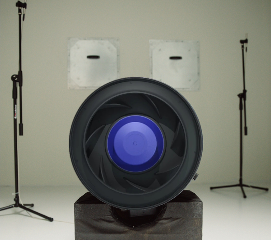 blauberg motoren noise test